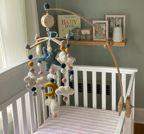 Custom Felted Baby Mobile | The Chubby Mermaid G