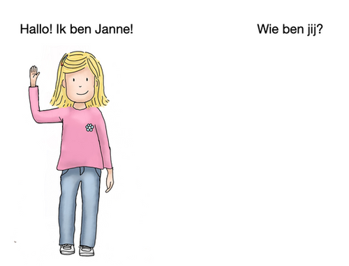 Tekening Janne: wie ben jij? | Hallo Ergo!