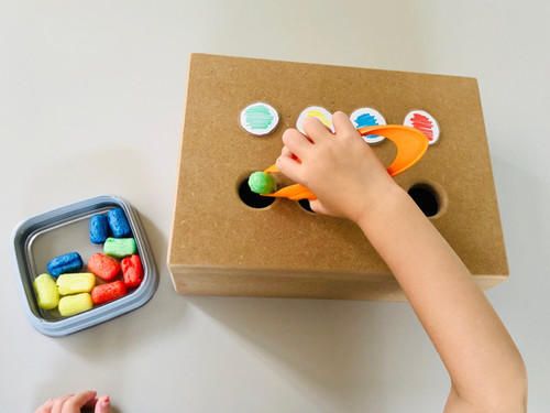 Een-doos-taak | Hallo Ergo!