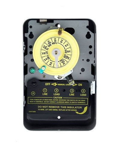 Double Pole Mechanical Time Switch - 208-277V | sunpetra