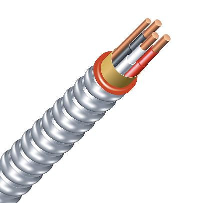 14/3 BX Electrical Wire - 14-3 AC90 - 75 metre | sunpetra