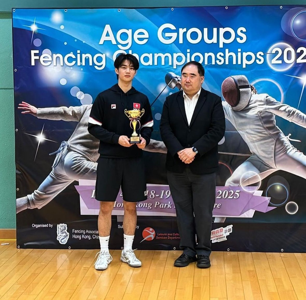 Julien’s strong finish secures silver in Hong Kong 🥈🤺