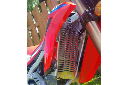 Emperor Racing Radiator Guard - CRF300L | Bushpig Performance