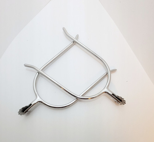 Slide-On Flower Rowel Spurs | hest