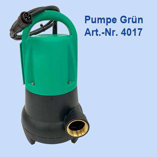 GS Pumpe Grün | Ersatzpumpe für GS Anlagen