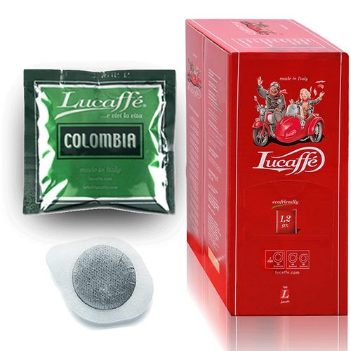 פודים קולומביה - Lucaffe Colombia (150 יחידות בקרטון) | COFFE FREAKS