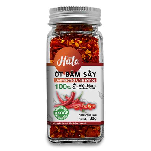 Ớt Băm Sấy | Hato Food