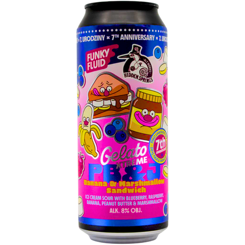 Funky Fluid - Gelato Xtreme: PB&J Banana & Marshmallow Sandwich | Left ...