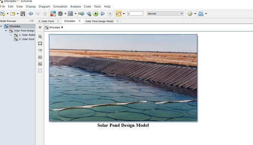 Solar Pond: Design Model | reds