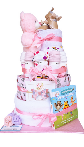 PREMIUM Tower Nappy Cake | SnowBabiez - Baby Gi