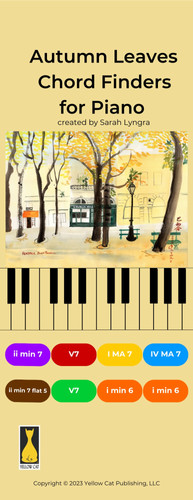 Autumn Leaves Chord Progression Key Finders | Piano Key Finders