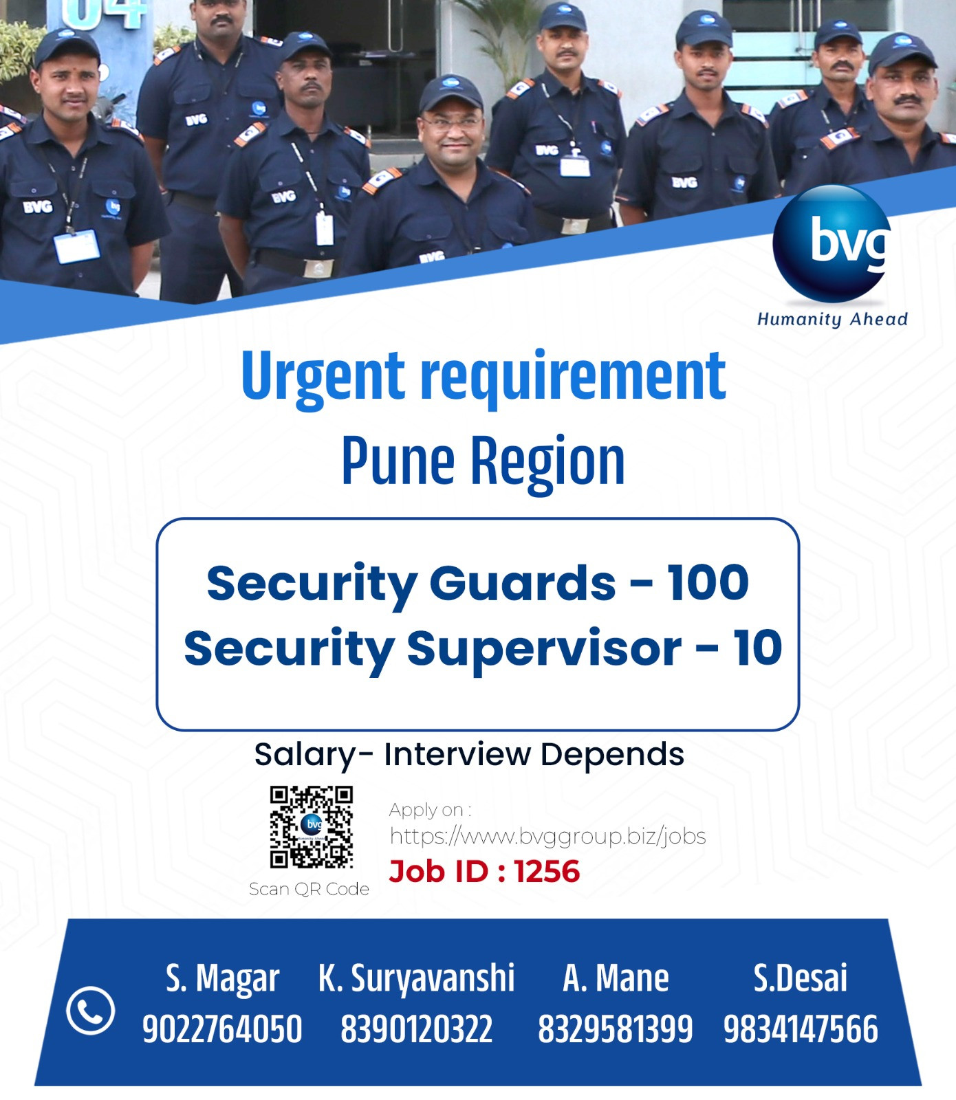 Security guard & Security Supervisor