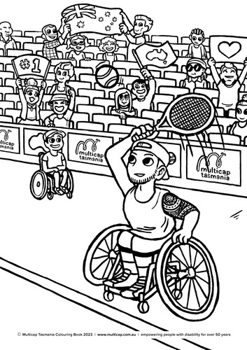 Free Colouring In Page | Multicap Tasmania