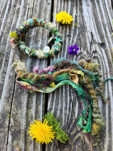 Dread Wrap Accent Piece 111- READY TO SHIP | Lilith's Locs