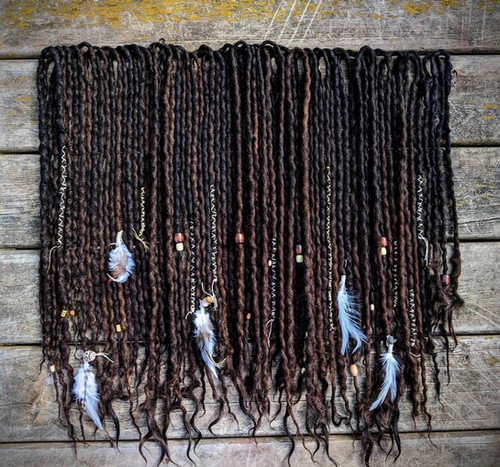 Serra's Embrace Full Set of Wool Dreadlocks | Lilith's Locs