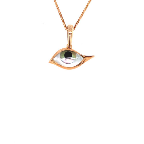 Kabana Bronze Mati Pendant in Rose Gold | Love to Shop Live