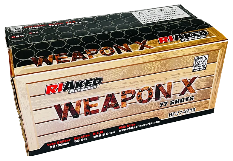 Weapon X By Riakeo Fireworks | Snowdonia Fireworks