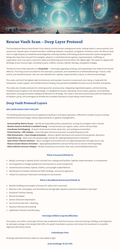 Rescue Vault Scan | Plant Medicine Portal