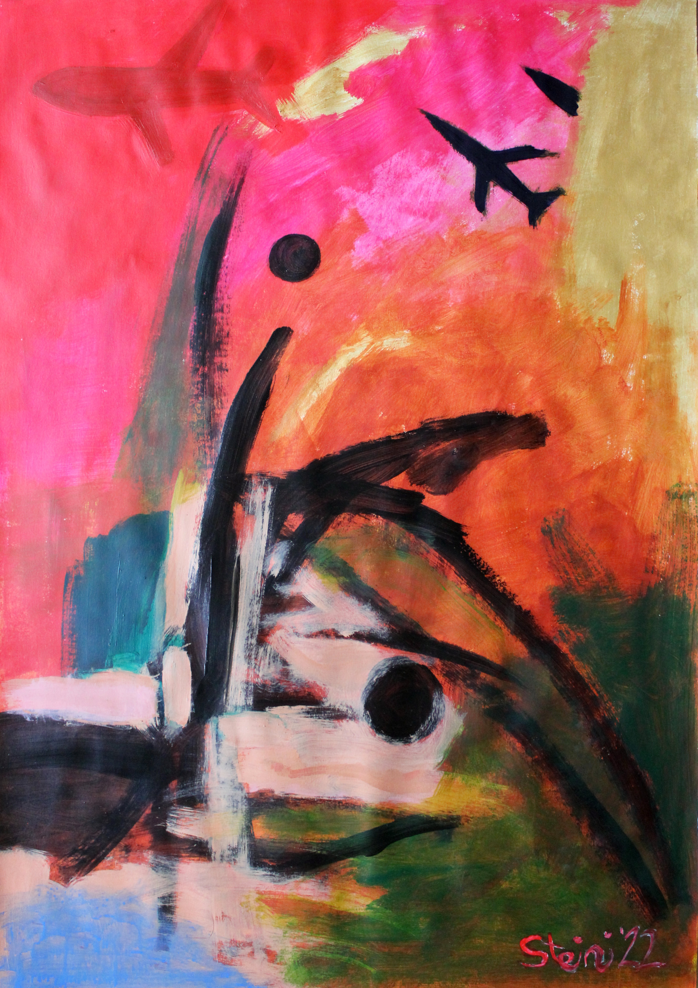 Game-far í Brúnir Horse