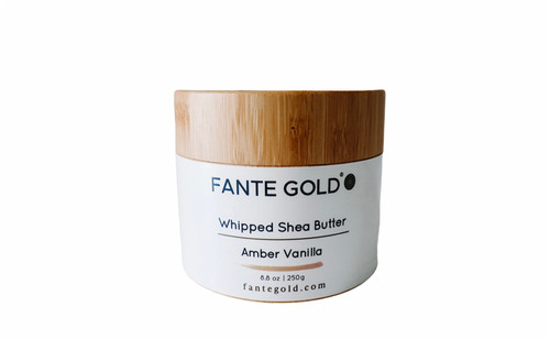 Amber Vanilla Shea Body Butter | Fante Gold