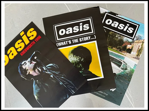Oasis A3 Gloss posters | Global Customisation