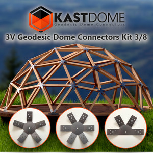 Portfolio | Kastdome Geodesic Dome Connectors Diy Kit