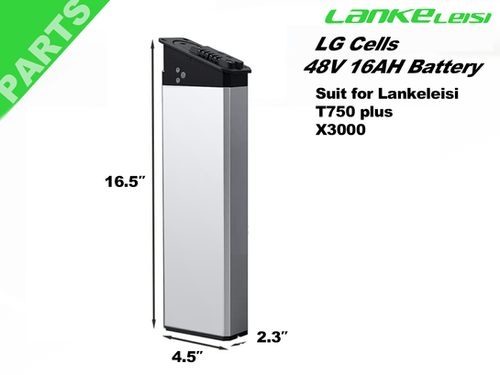 48V 16AH LG Cells Battery | LANKELEISI
