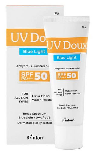 UV Doux Blue Sunscreen Gel SPF 50 | Skin Win Clinic