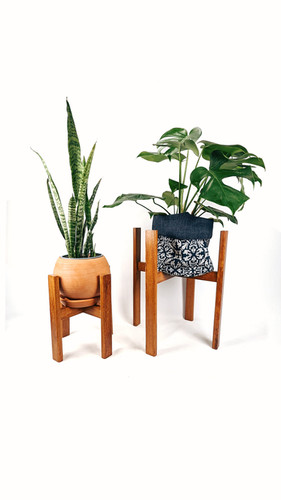 Parante de Madera diseño rectangular | Un Cuarto Verde