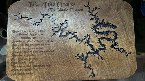 Custom Lake of the Ozarks Sign | Dragon DreamWorks