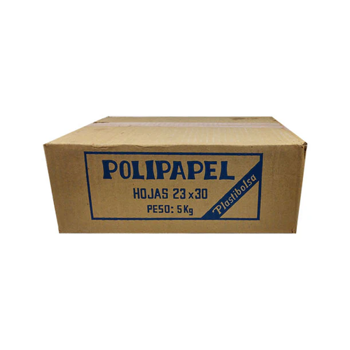 Hoja Polipapel 23X30 Plastibolsa | La Condesa Materias