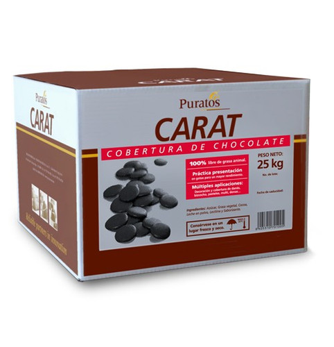 Chocolate Puratos Carat Cj25Kg | La Condesa Materias