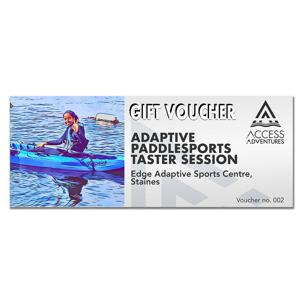 Voucher: Adaptive Paddlesports | access-adventures