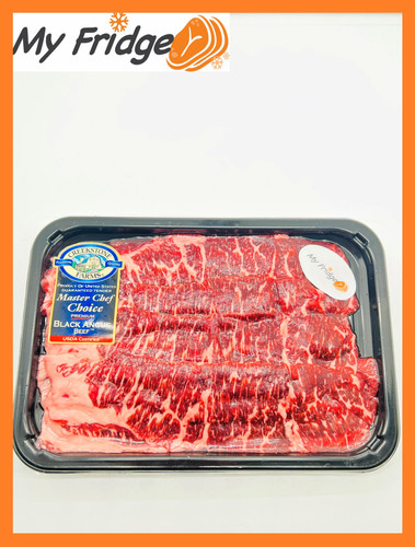 US Creekstone Farms Black Angus Beef Chuck Flap Sliced (Choice / approx ...