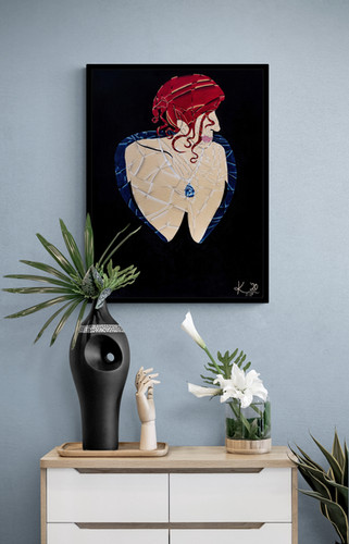 'Distorted Self-Portrait' | The Artist K