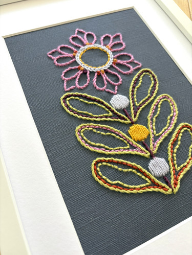 Emily Flower Embroidery Kit | ADaBrown Designs