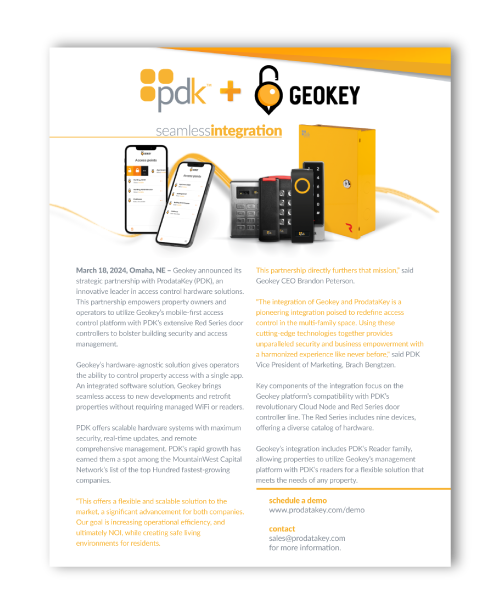 PDK and Geokey Integrate for Better Access Control