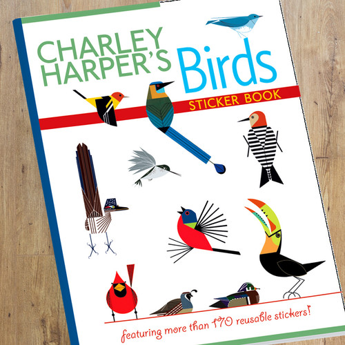 Charley Harper Birds Sticker Book | the-fat-finch