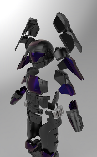 ODST Battle Armor - Arms | Aguilar Workshop