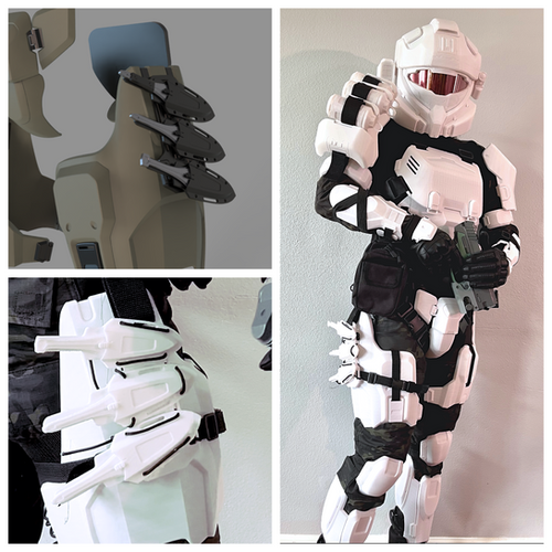 Brace of Blades - Hip Attachment | Aguilar Workshop