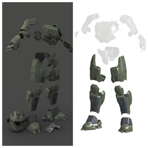 Rakshasa Armor Core- Legs | Aguilar Workshop