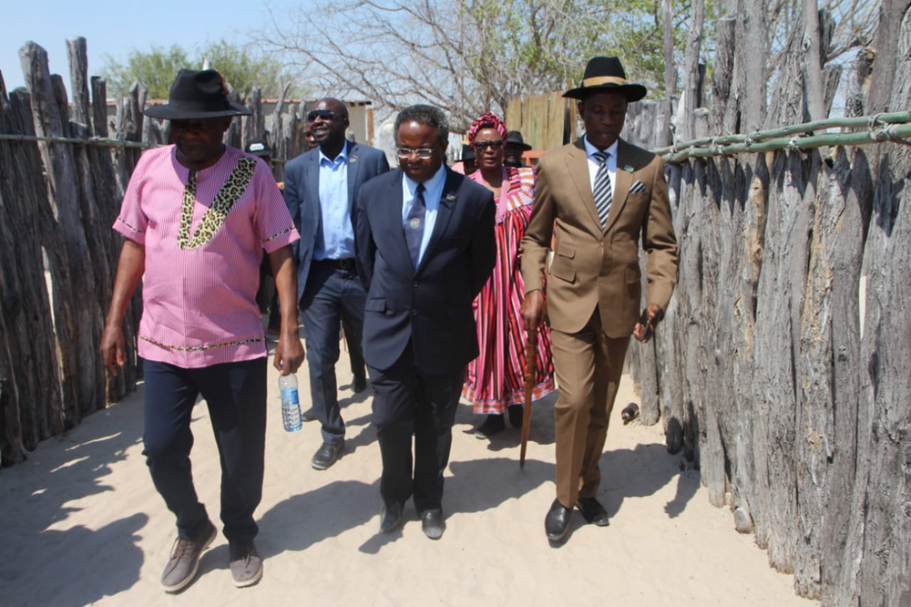 4th President of the Republic of Namibia attended the Re-union of ...