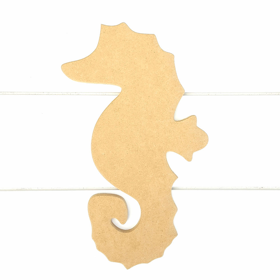 Seahorse Cut Out / DIY Kit | beachlifemosaics
