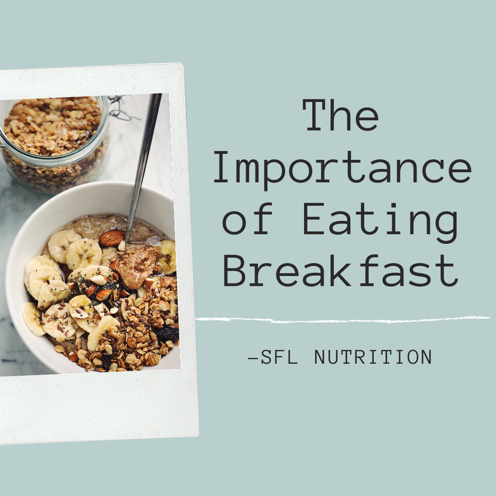 The Importance of Eating Breakfast