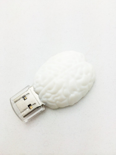 Promotional USB Drives Brain Shaped Logo Branded | Australia