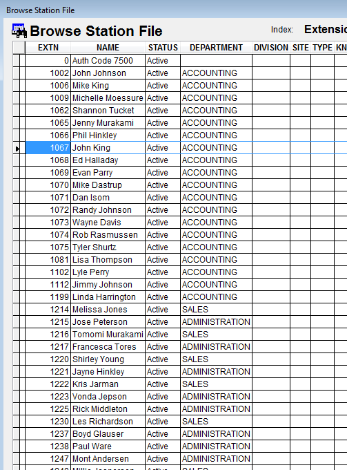 FAQ-1247 | How to Edit Extension Names | Comm One LLC