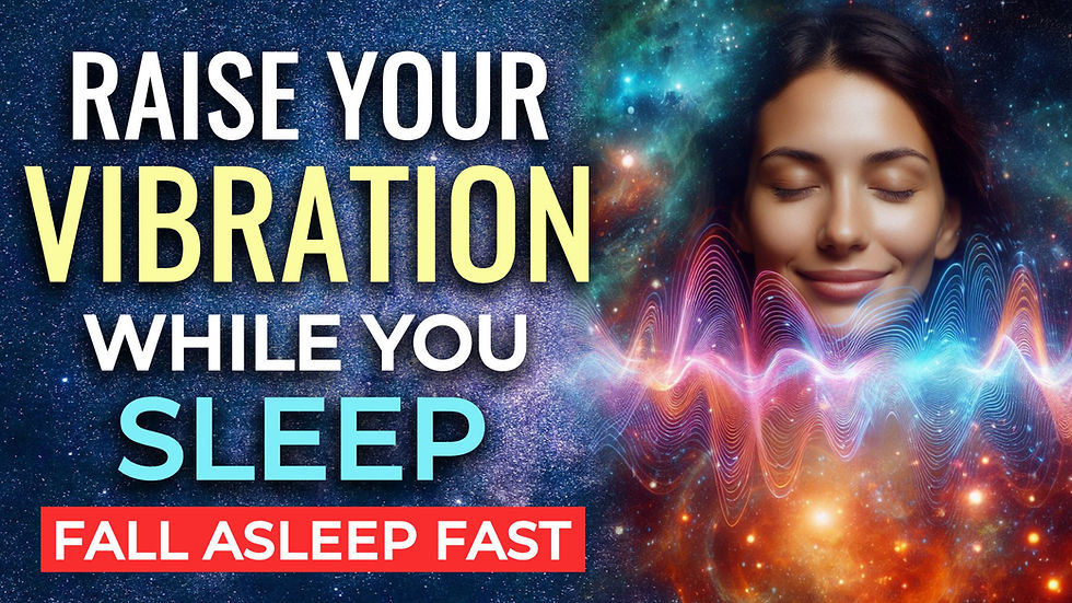 Raise Your Vibration Overnight Sleep Meditation | Nicky Sutton