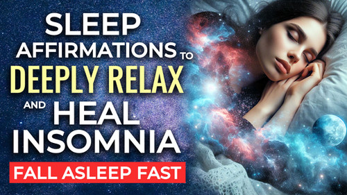 Sleep Affirmations to Relax, Fall Asleep Fast & Heal Insomnia | Nicky ...