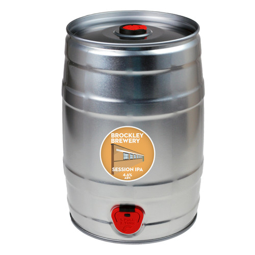Session IPA 5L Mini Keg 4.6% | Brockley Brewery