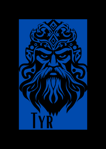 Deity 7 Day Candle - Tyr | The Purple Ravens